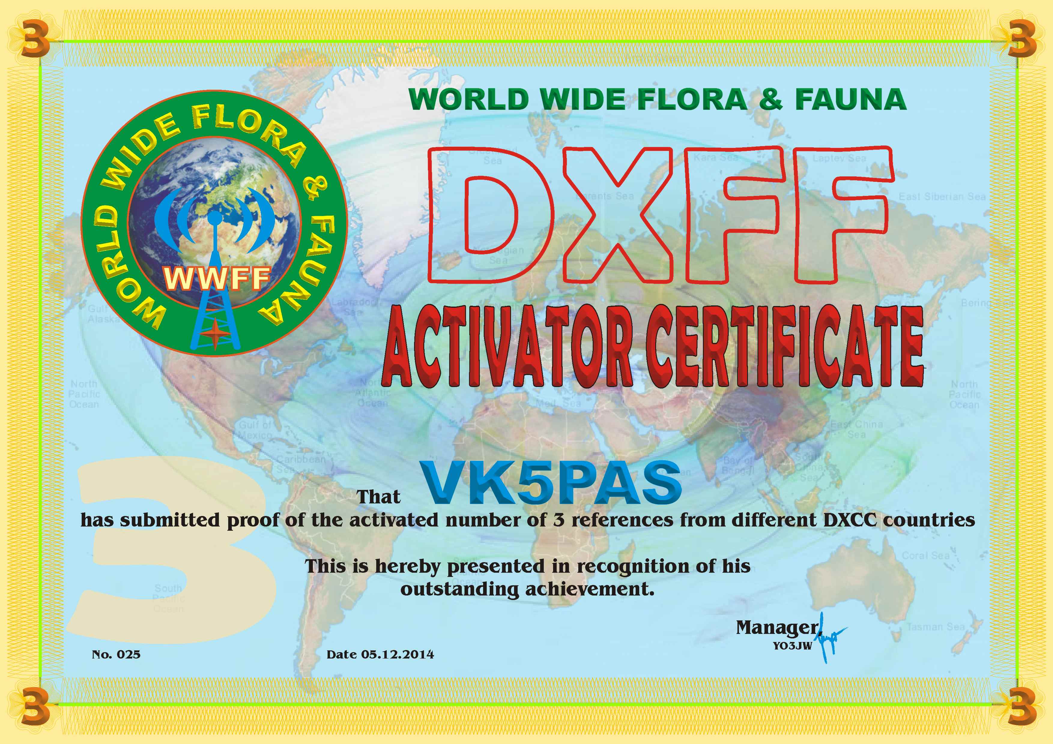 DXFF A3 VK5PAS | VK5PAS